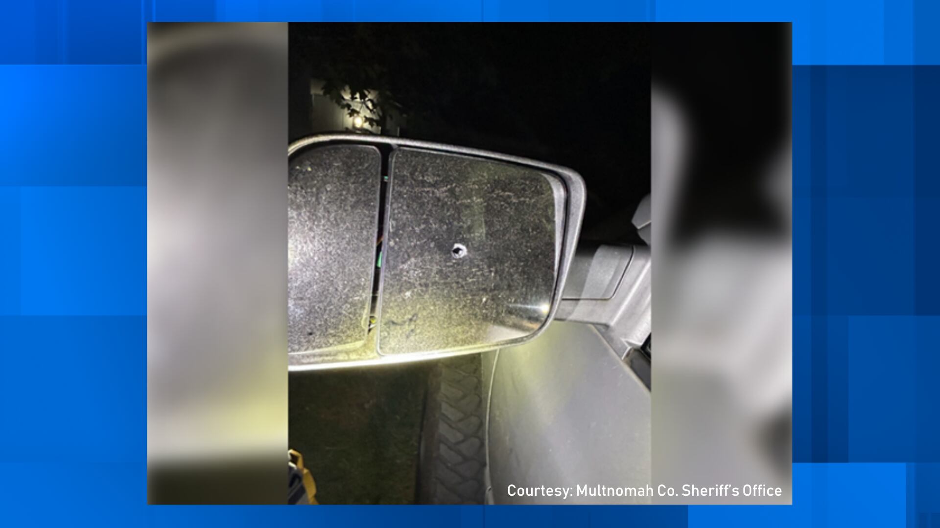 Multnomah Co. authorities seek suspect in road rage-related shooting