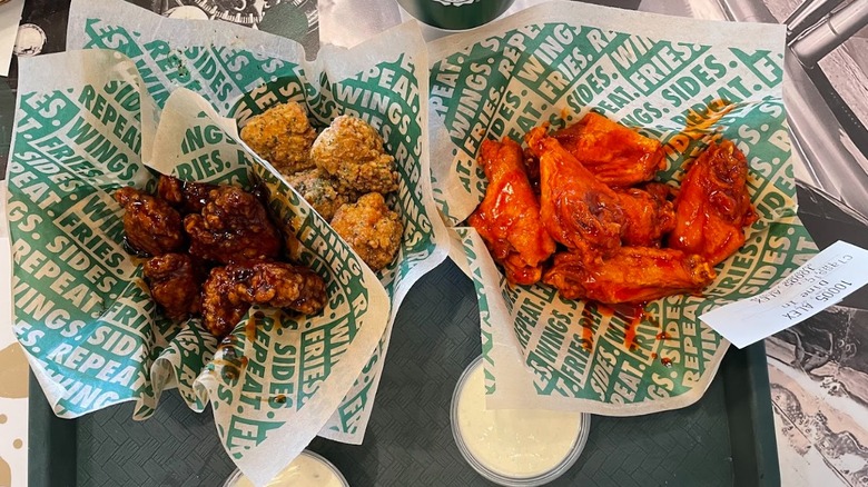 I tried buffalo wings at 6 chains, and this is the one I'd absolutely ...