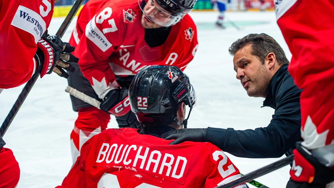 Oilers’ Bouchard avoids serious injury after Worlds hit