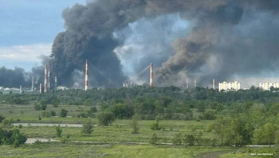 Russia reports fuel facility fires in Saratov and Rostov after ...