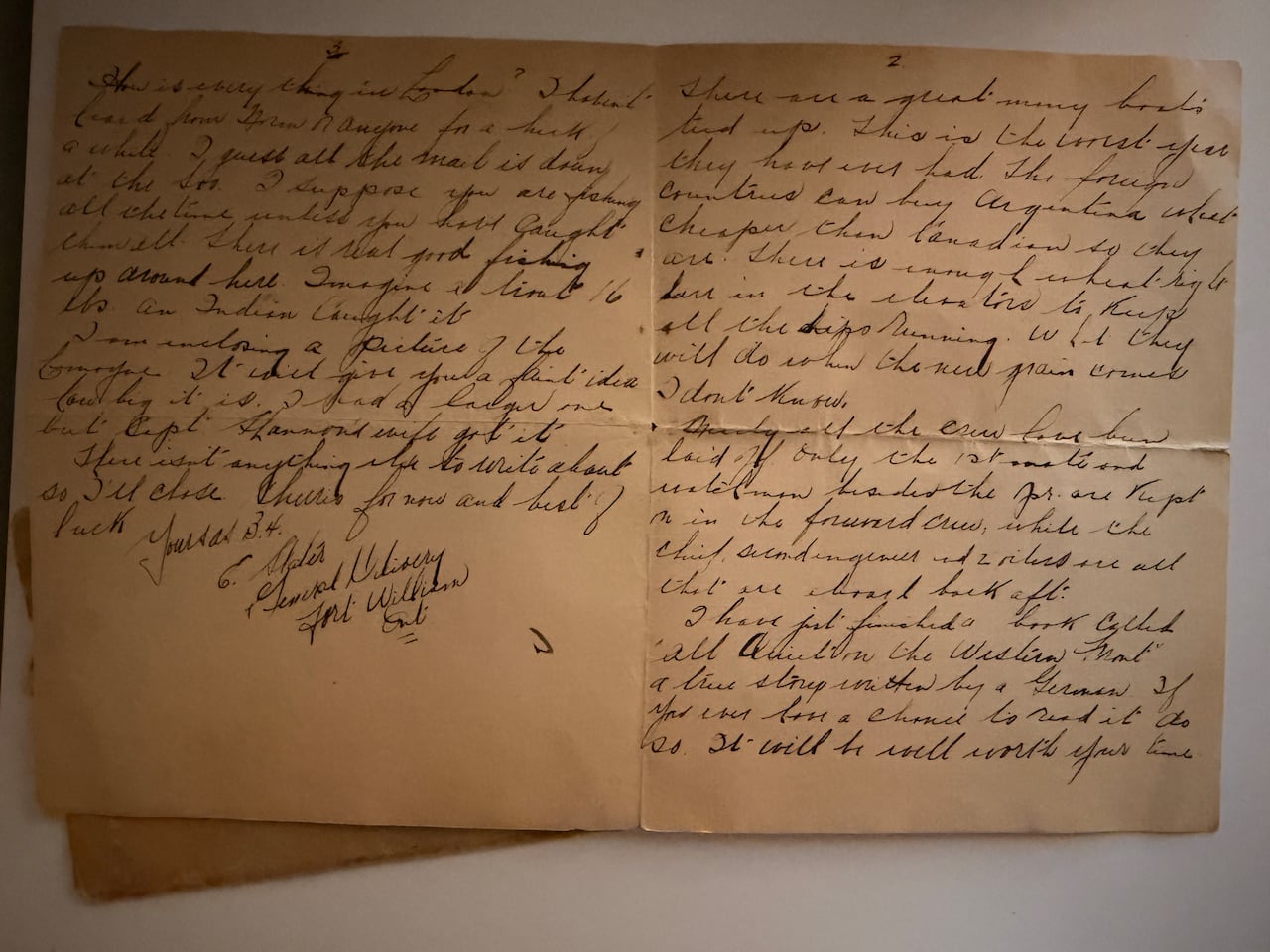 How a 97-year-old letter found in a London, Ont., home reached its ...