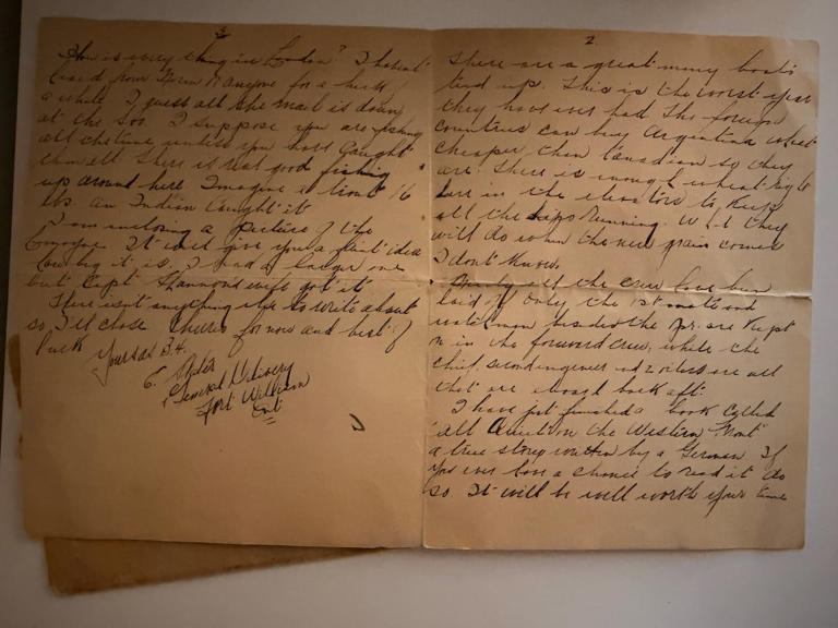 How a 97-year-old letter found in a London, Ont., home reached its ...