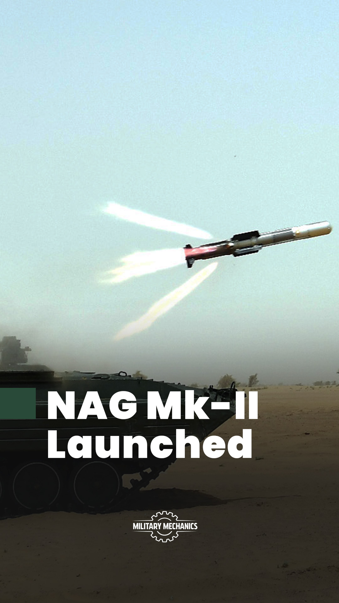 Zorawar light tank hits target with Nag Mk-II