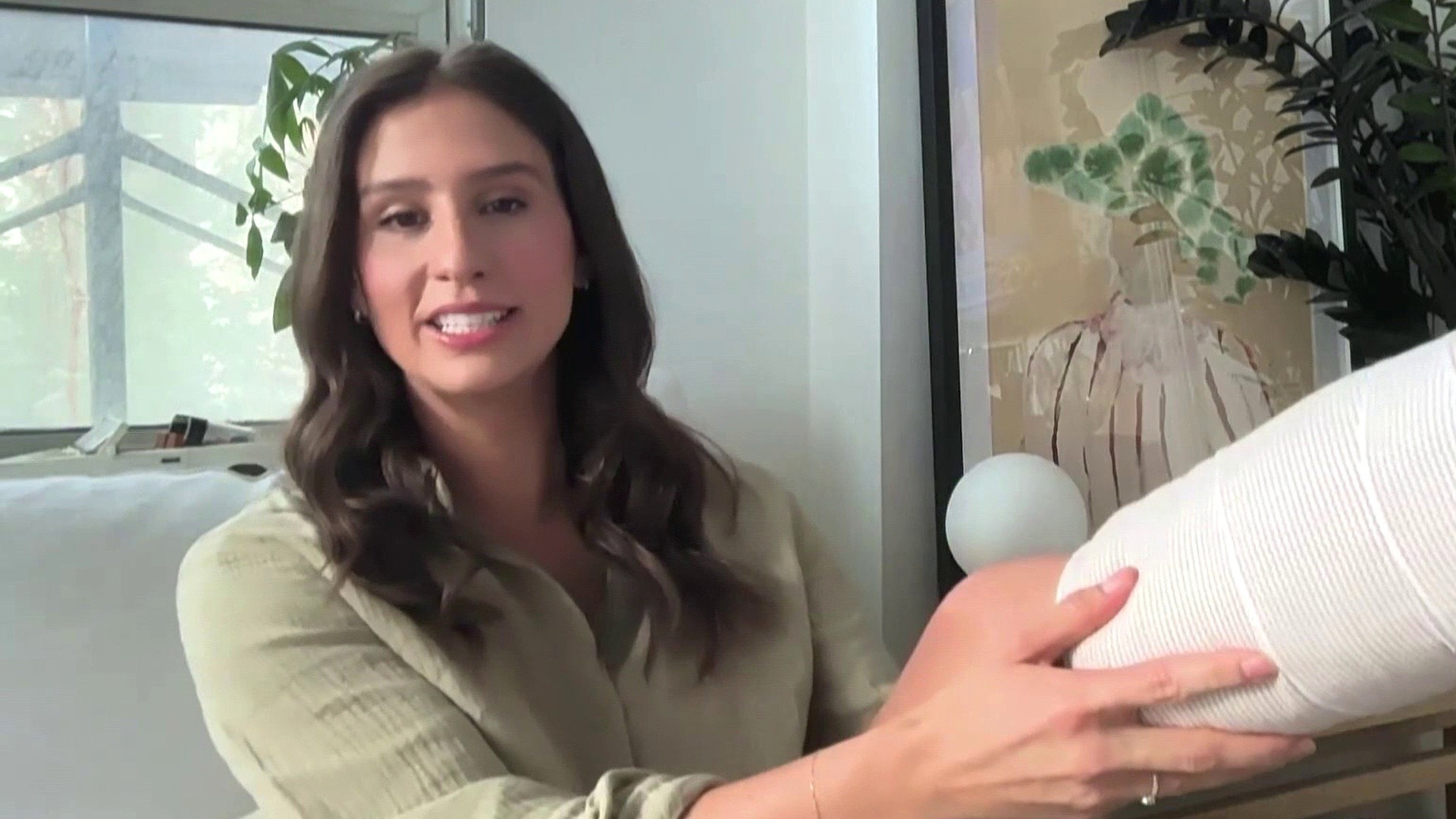 Today’s Angie Lassman checks in after rupturing her Achilles
