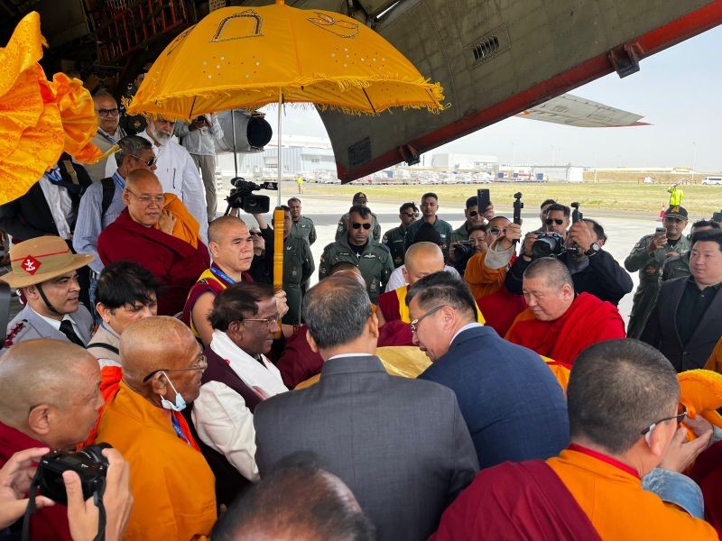Why India sent a military aircraft carrying ancient Buddhist relics to ...