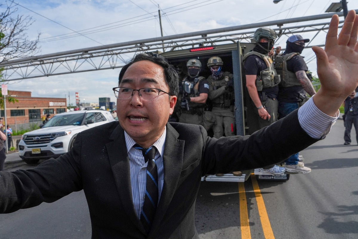 Senator pepper-sprayed by ICE says he fears more violent clashes in NJ