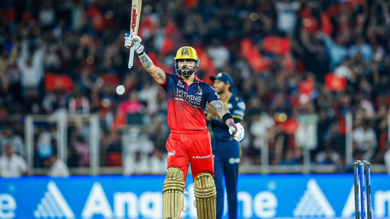 Kohli's half-century helps RCB secure victory by five wickets against GT