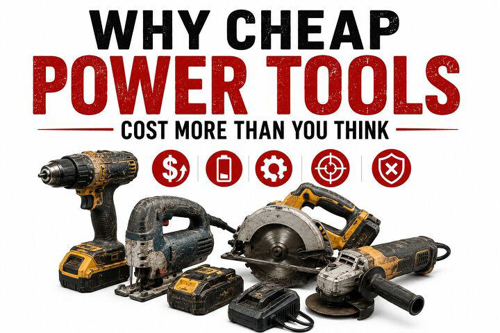 Why cheap power tools cost more than you think