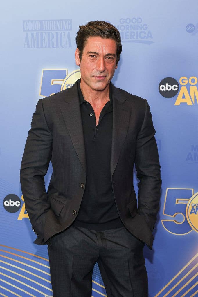 ABC's David Muir breaks cover after going off-grid to share celebratory ...