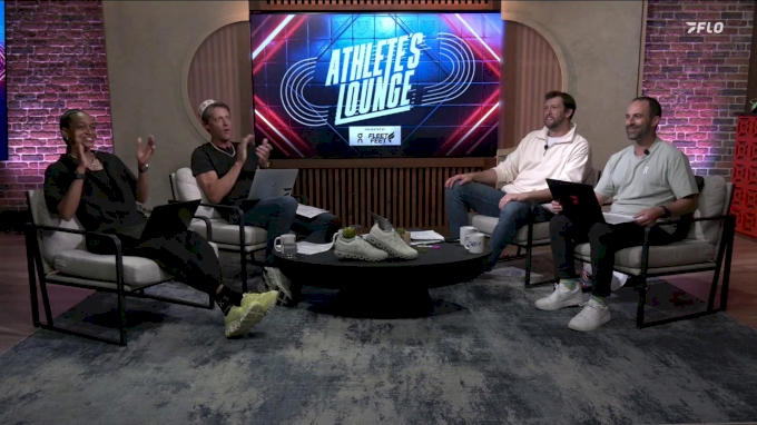 Yared Nuguse Join's The Athletes Lounge After 1500 Win at Diamond ...