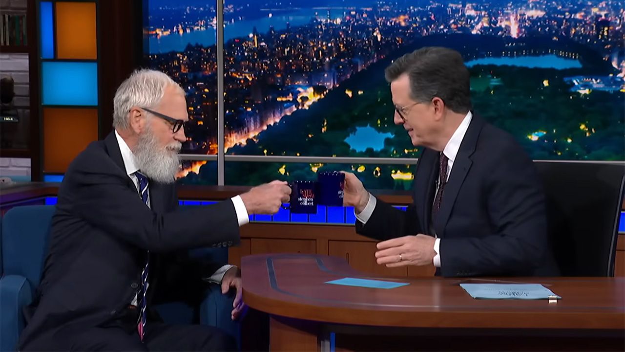 Stephen Colbert on "perfectly" overlapping with David Letterman, and ...