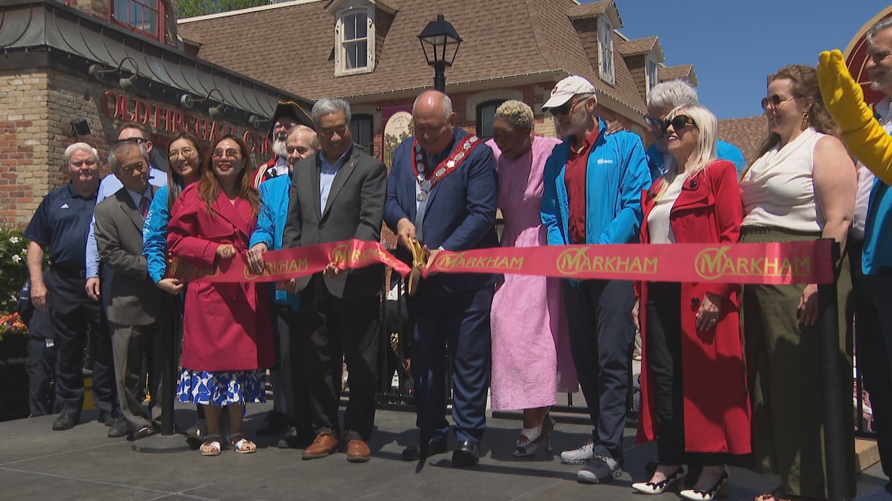 Markham's Main Street Unionville officially reopens following a $14.8M ...