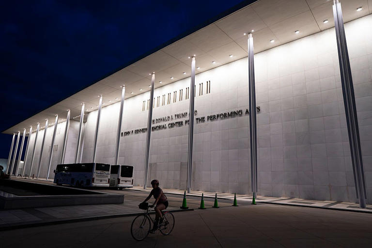 Trump’s name won’t be coming off the Kennedy Center just yet, despite ...