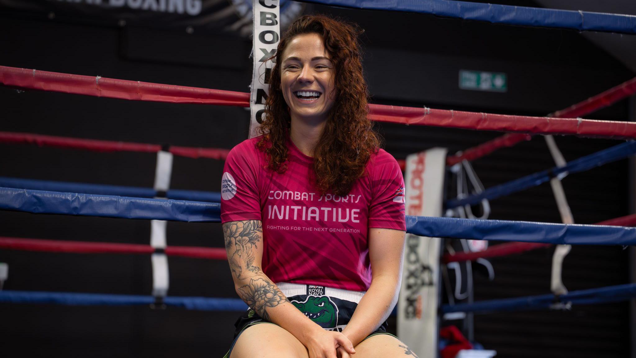 Women and girls attend 'empowering' sparring event