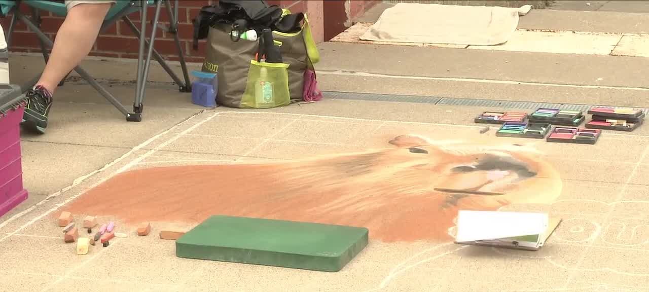 10th annual Quad City Arts Chalk Art Fest continues into Sunday