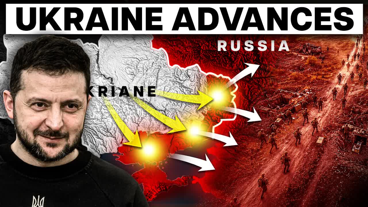 Ukraine's strategic gains and Russia's escalating crisis