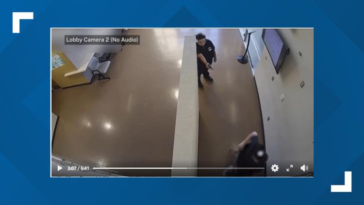 New video shows officers shoot armed woman at Scottsdale police station