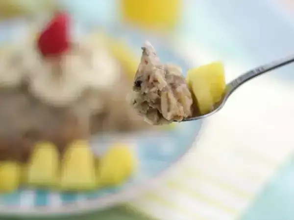 Bowl cake mit Banane