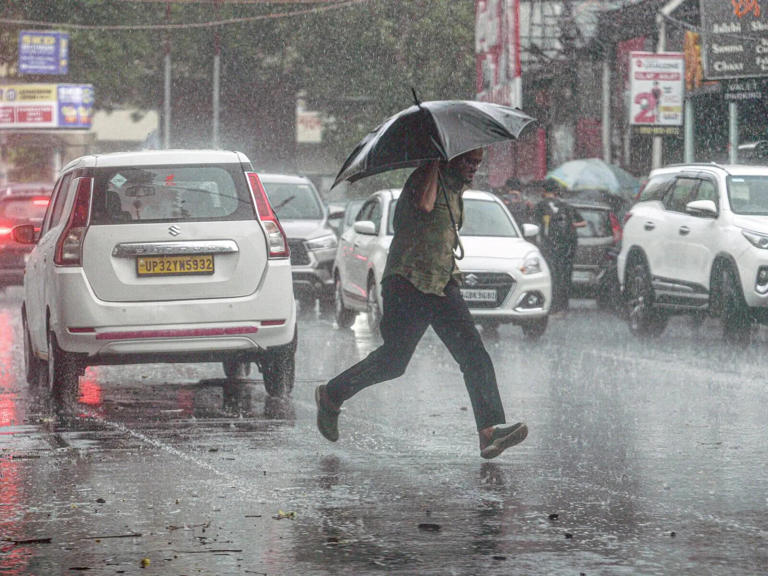 Rain & dust storm cool city; IMD forecasts more light showers