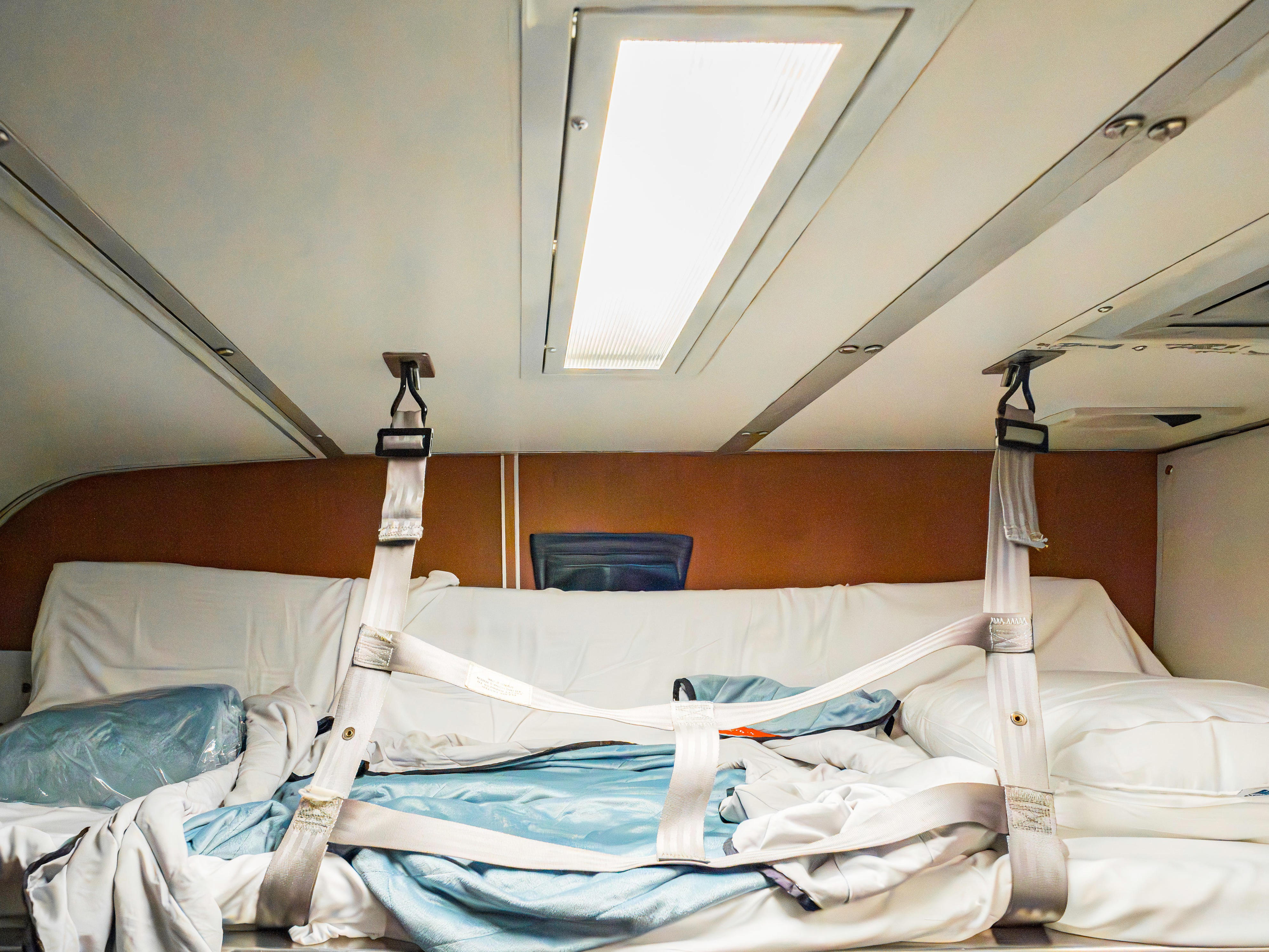 I spent 2 nights in an Amtrak bedroom and tried both bunks. The smaller ...