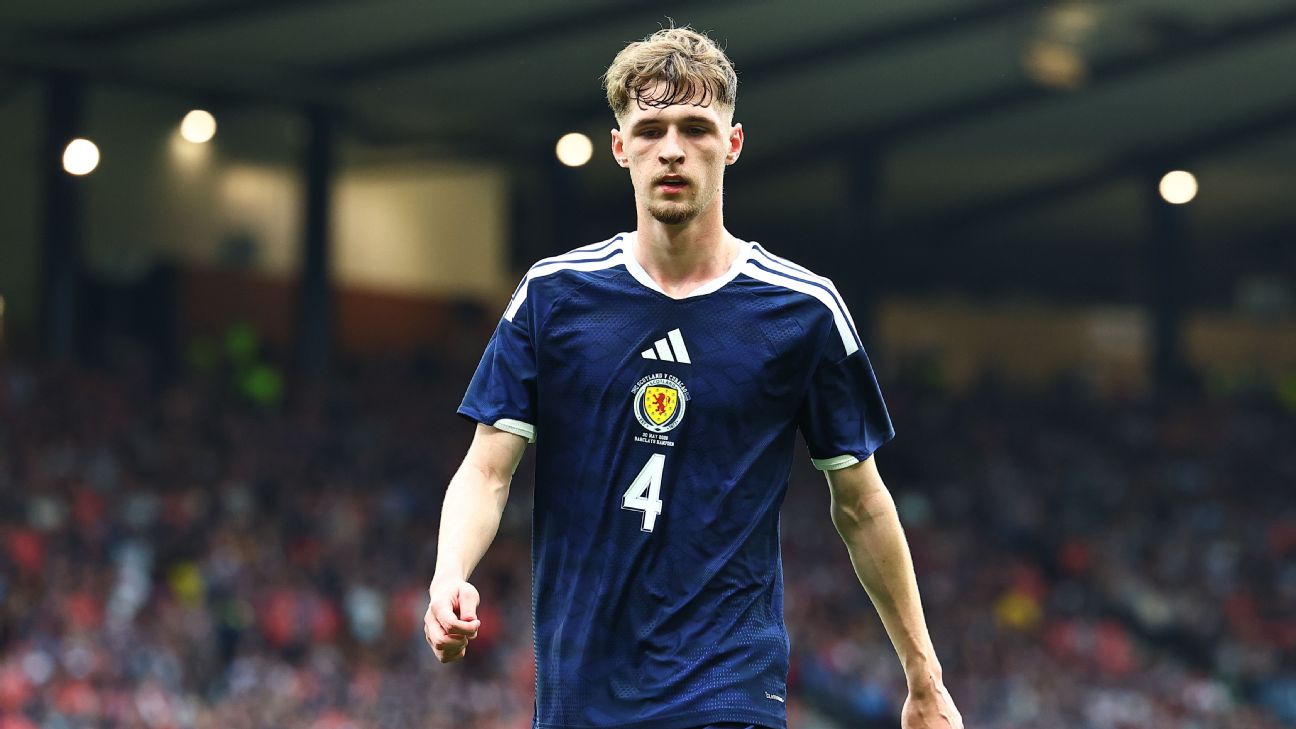 Man United youngster Tyler Fletcher replaces Billy Gilmour in Scotland ...