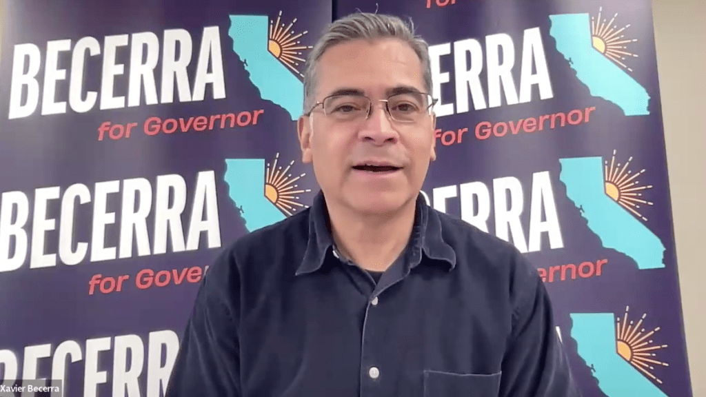 Xavier Becerra pledges housing emergency, healthcare expansion ...