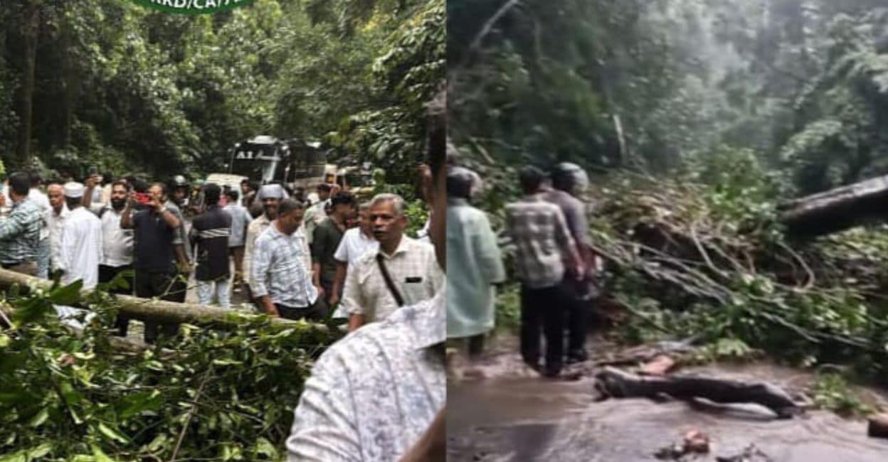 Traffic partially restored on Wayanad Ghat Road but long queues persist