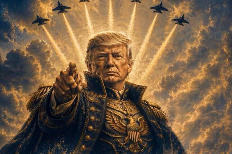 Trump goes on seven-hour unhinged social media posting spree with 'AI slop'