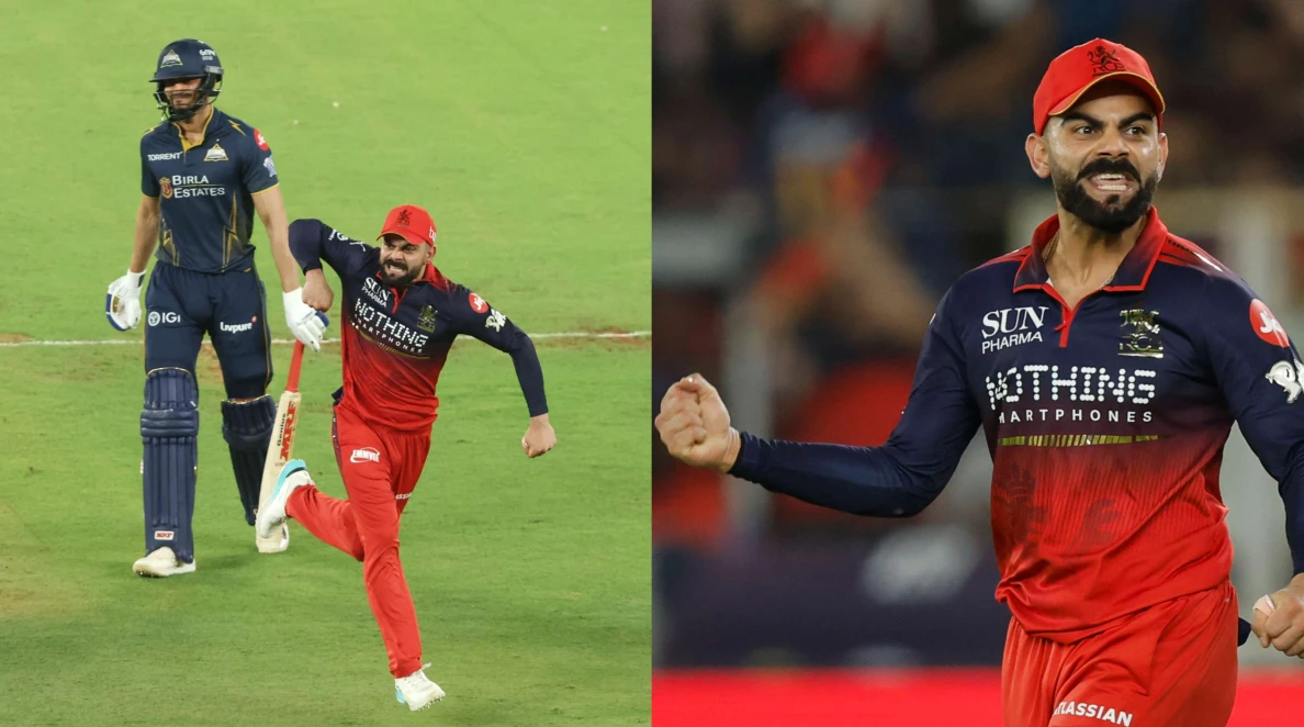 Watch: Virat Kohli's explosive celebration after Hazlewood dismissed ...