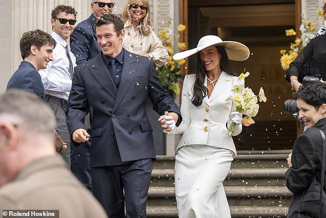 Dua Lipa and Callum Turner are married! Couple tie the knot in legal ...