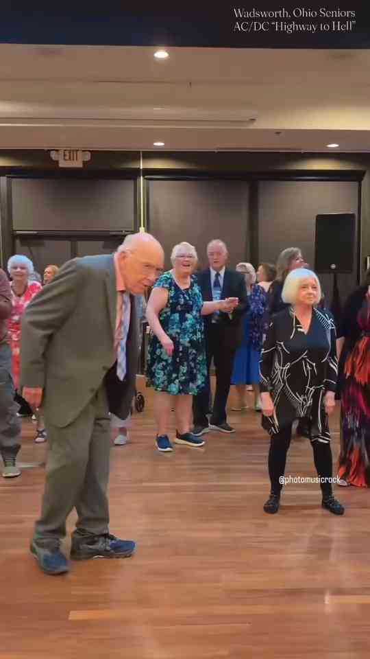 Playing AC/DC’s music in retirement facilities produces great results