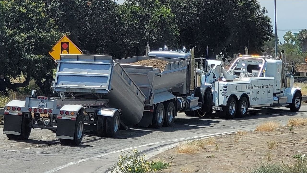 Heavy duty towing gone wrong