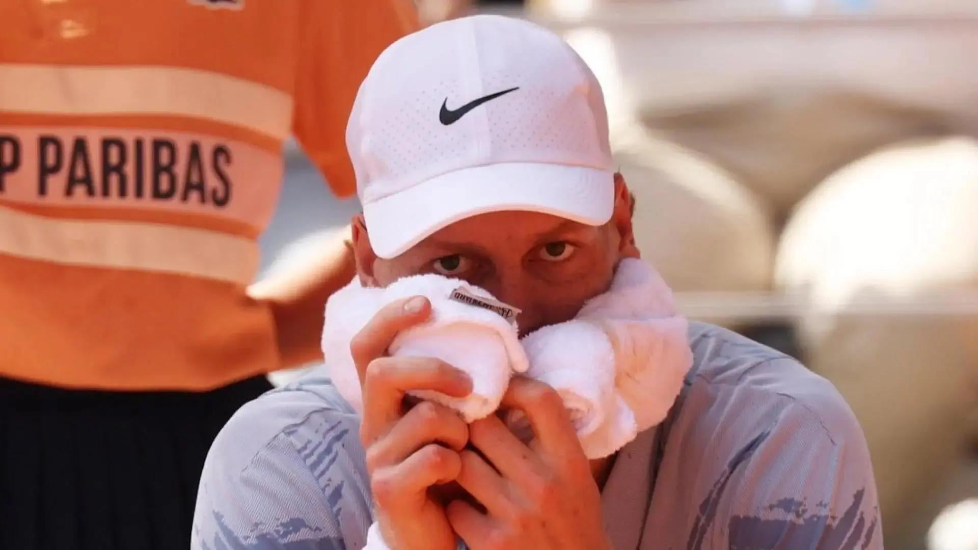 An ATP report highlights how Jannik Sinner continues to face the same issue