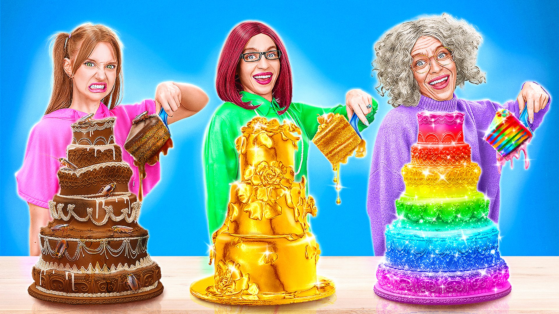 Kitchen showdown: Grandma's cooking challenge