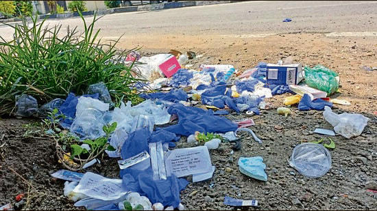 Ludhiana: Biomedical waste dumped in open raises health concerns