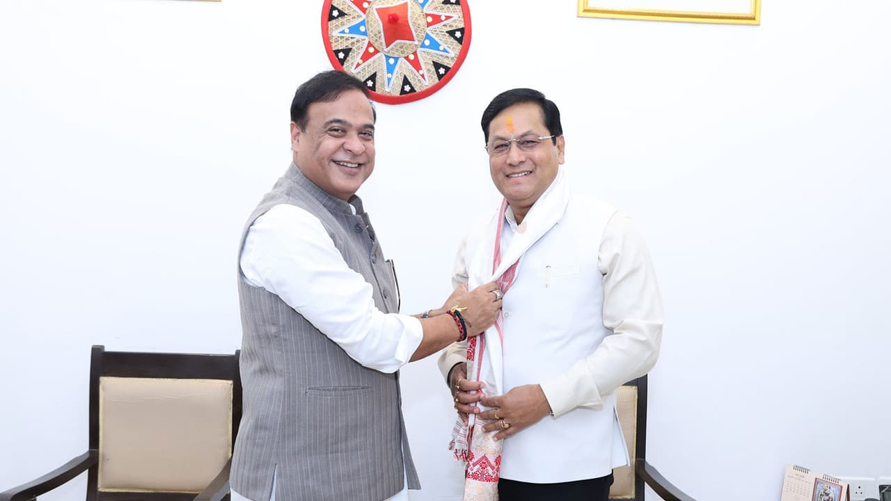 Viksit Assam: CM Sarma, Sonowal discuss state's development journey