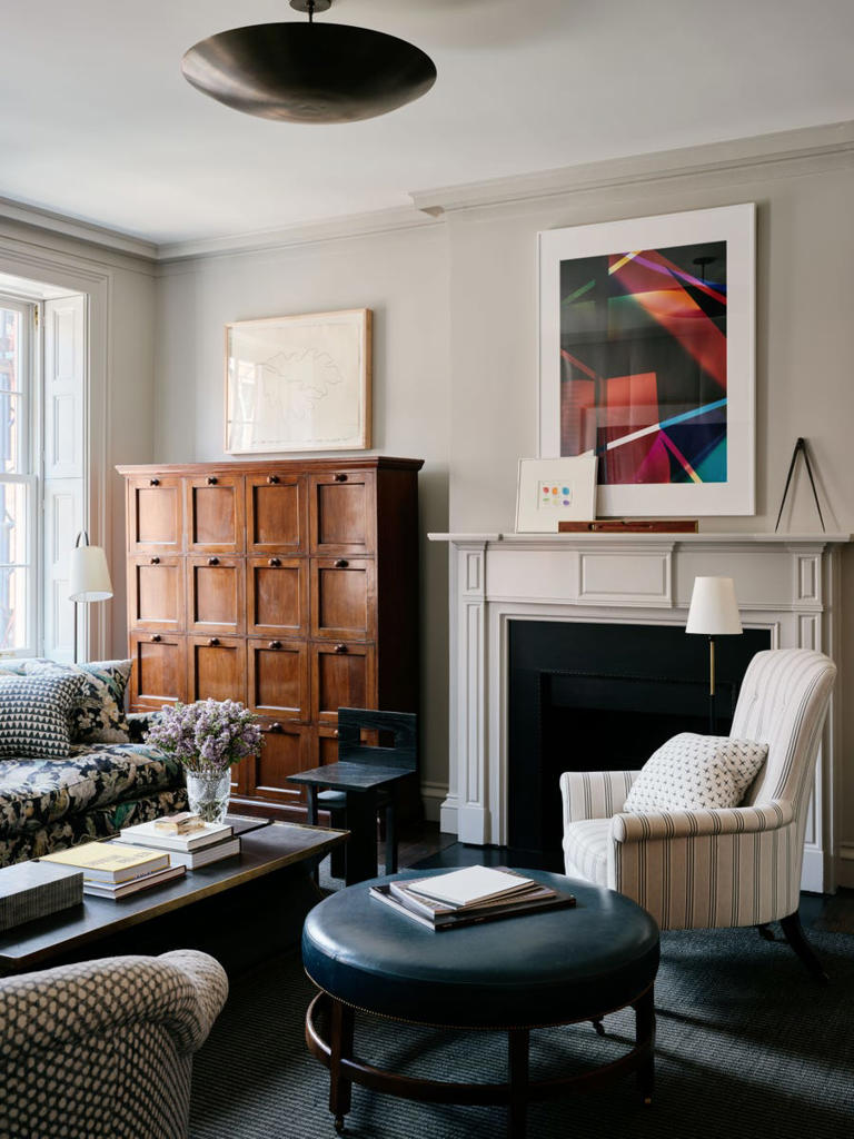 A Brooklyn brownstone, lovingly restored, whispers instead of shouts