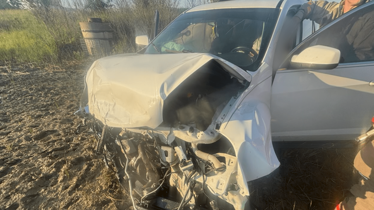 Adams County rollover crash causes serious injuries