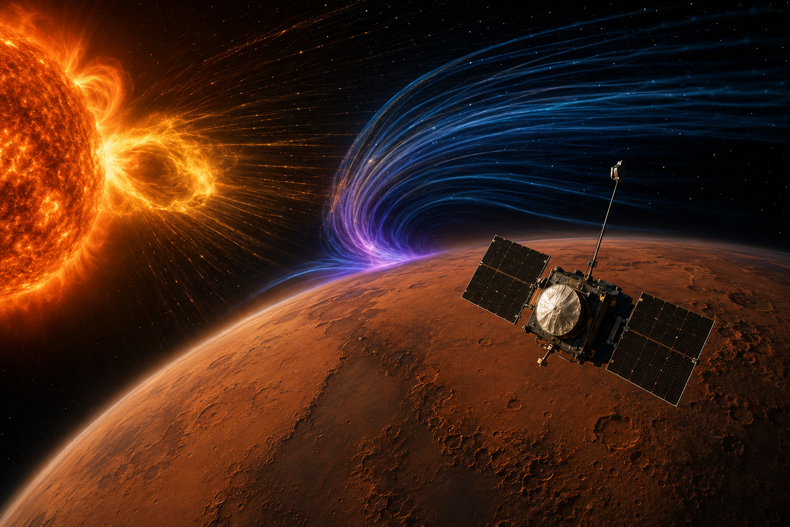 Mars’ atmosphere is changing how scientists see unmagnetized planets