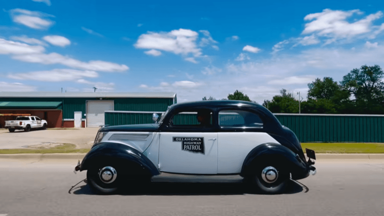 Oklahoma Highway Patrol features 1937 patrol car in Route 66 Capital ...