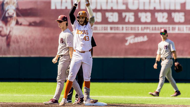 Texas starting pitcher, projected lineup for regional final