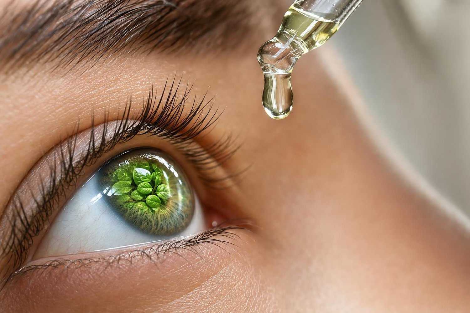 Sécheresse oculaire : ces gouttes à base d'épinard déclenchent une mini ...