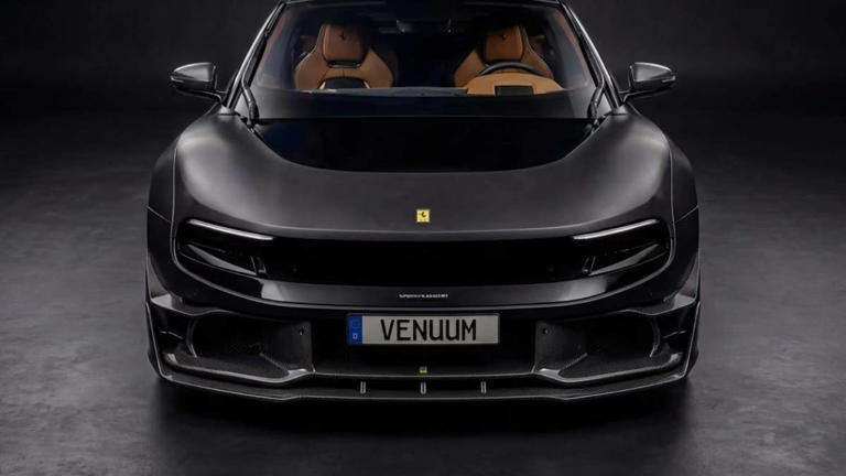 Ferrari Luce looks more like a Ferrari with a widebody kit