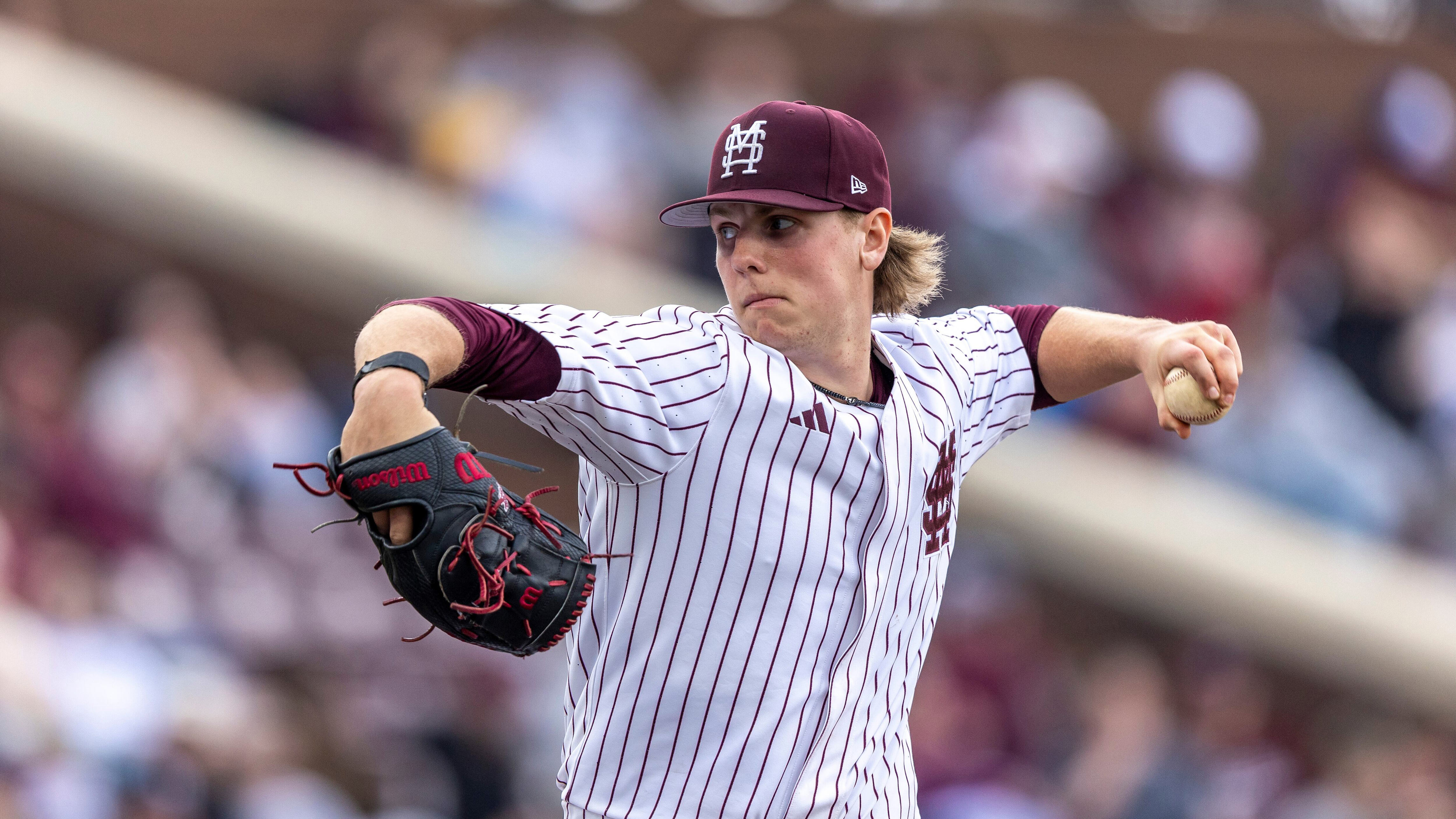 Mississippi State falls to No. 3 seed Georgia 13-12 in Game 1 of Athens ...
