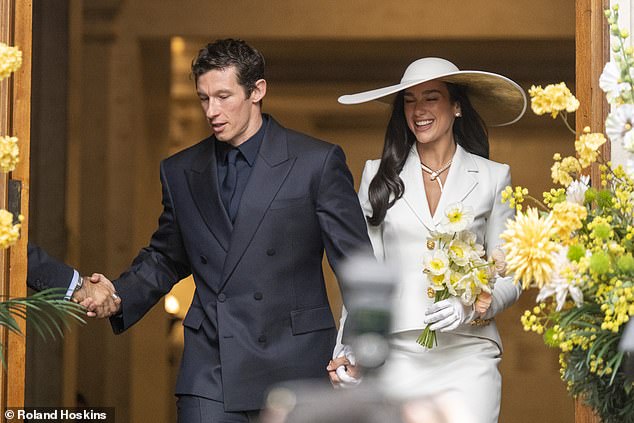 Dua Lipa and Callum Turner are married! Couple tie the knot in legal ...