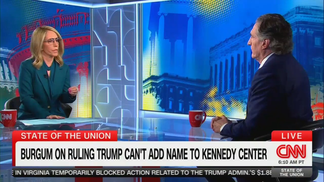 Trump official won’t commit to taking Trump’s name off Kennedy Center ...