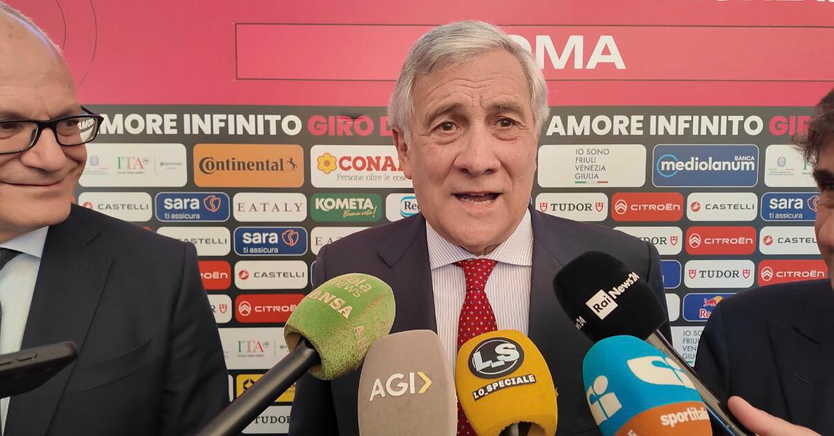 Tajani: "Giro d'Italia straordinario veicolo per attrarre turismo"