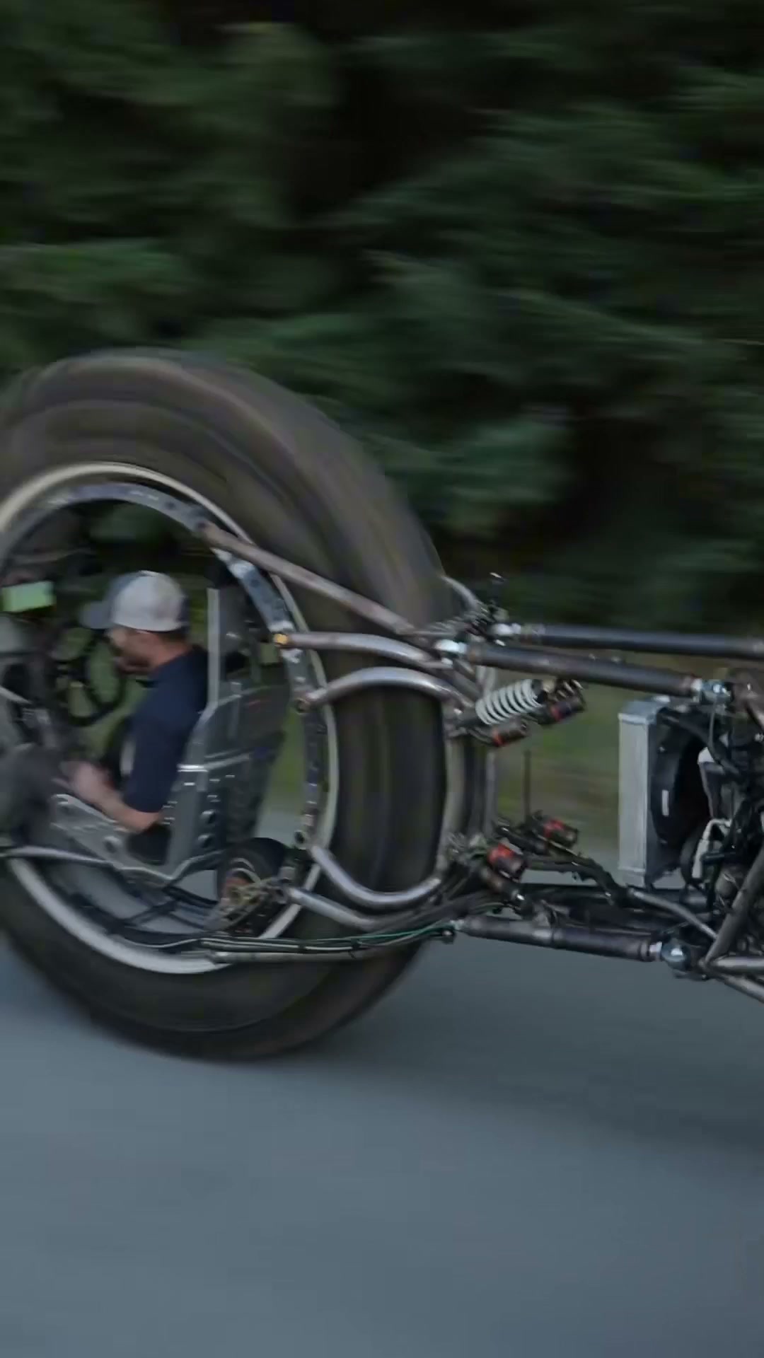 Who all saw the trike hit the streets?