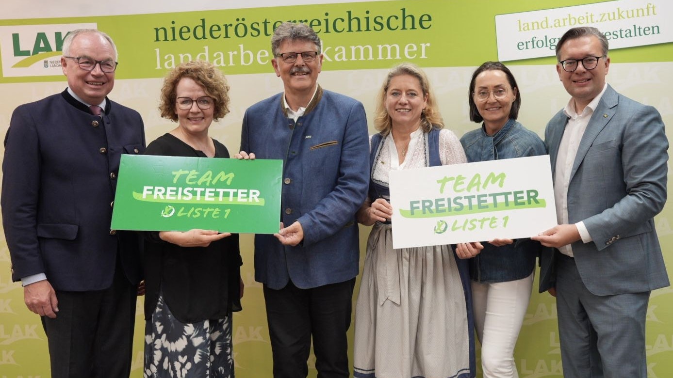 NÖ Landarbeiterkammerwahl: NÖAAB/FCG bleibt klar vorne