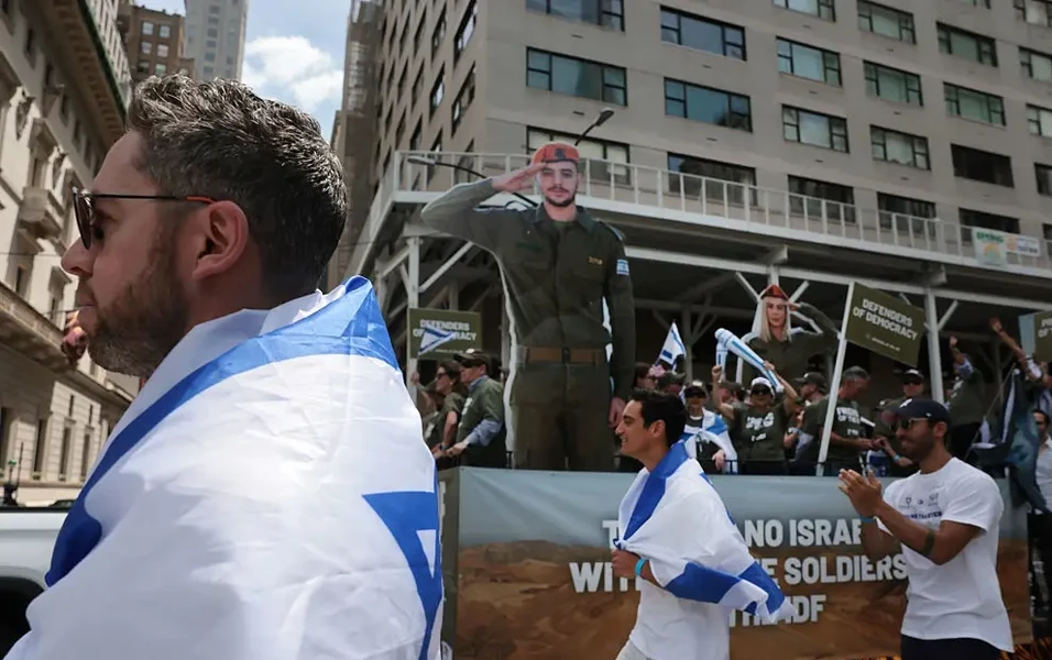 Record crowds and security mark Israel Day Parade